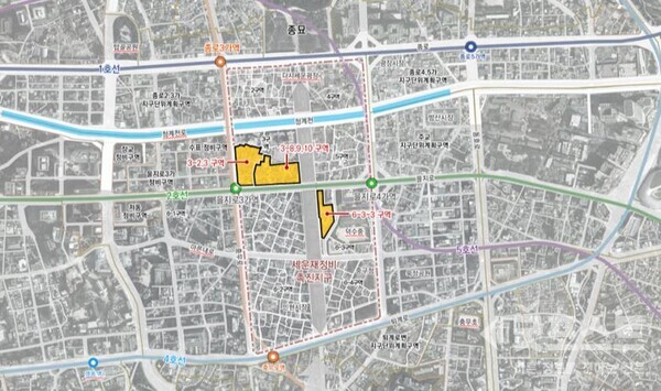 세운 3-2·3, 3-8·9·10, 6-3-3 재정비촉진구역 재정비촉진계획(변경) 결정(안)“수정가결”